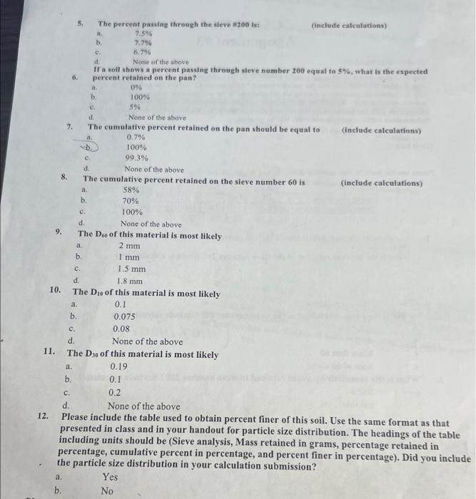 Solved Tep 1 Please Read And Select The Correct Answer To