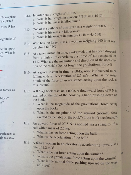 Solved exercises E3. E4 In chapter 4 exercises, when | Chegg.com