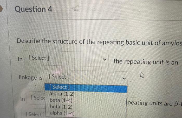 Solved Describe the structure of the repeating basic unit of | Chegg.com