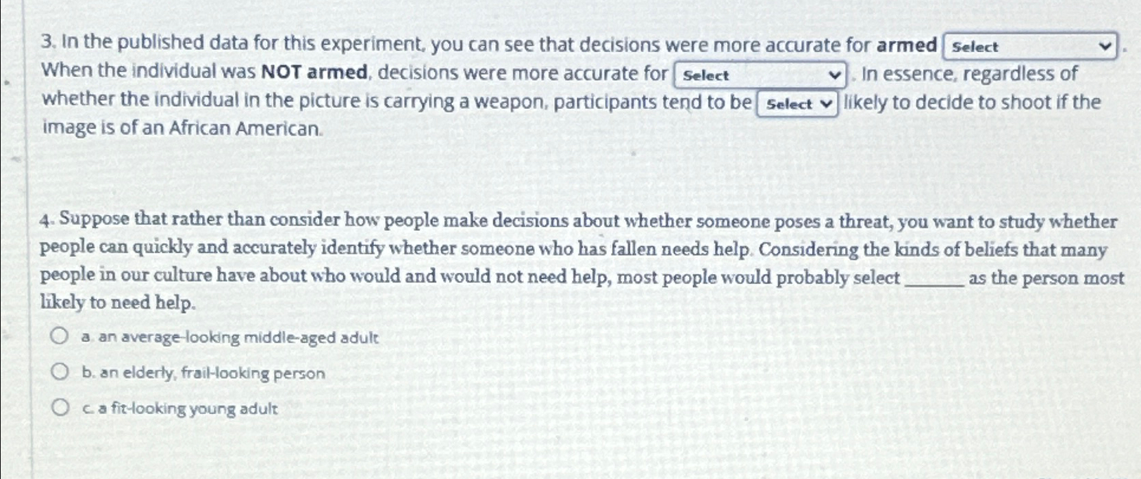 Solved In the published data for this experiment, you can | Chegg.com