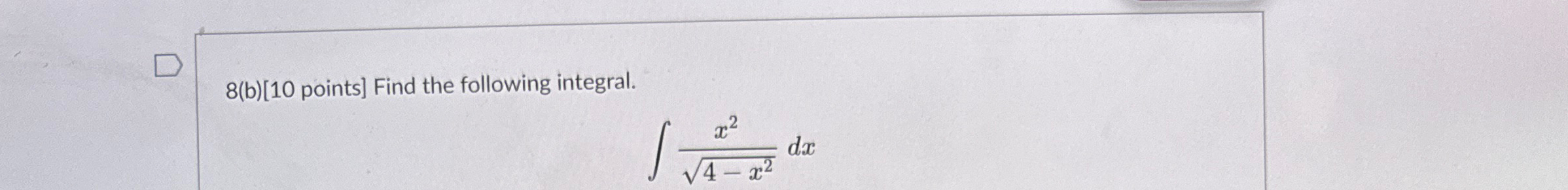 Solved 8(b)[10 ﻿points] ﻿Find the following | Chegg.com