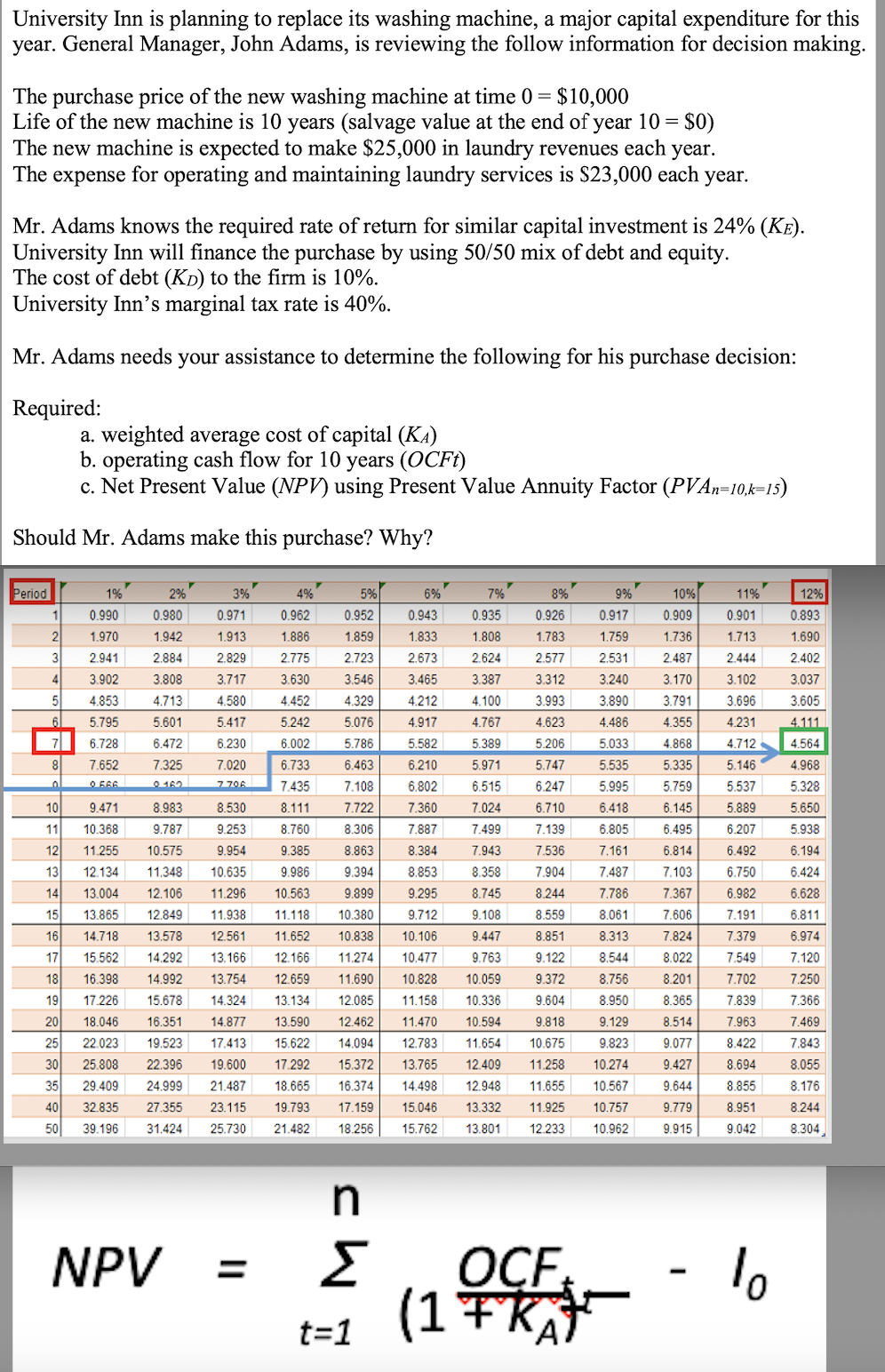 Solved Please use attached table and formula when answering | Chegg.com