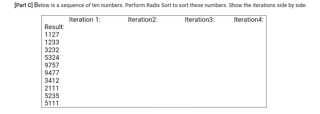 Solved Solve This Data And Analysis Of Algorithms Computer