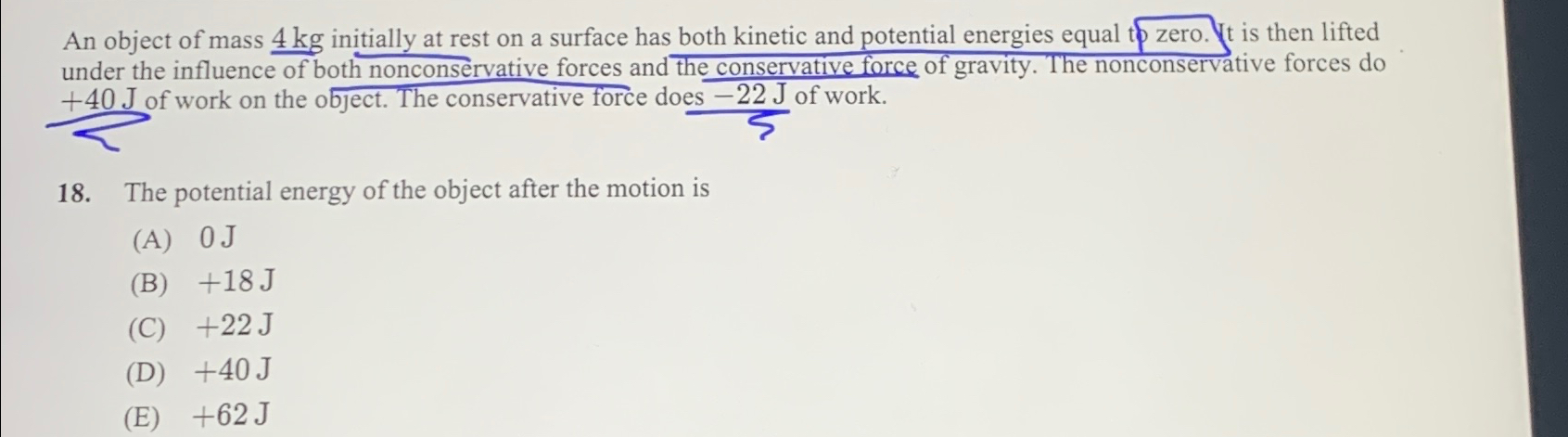 Solved An object of mass 4kg ﻿initially at rest on a surface | Chegg.com