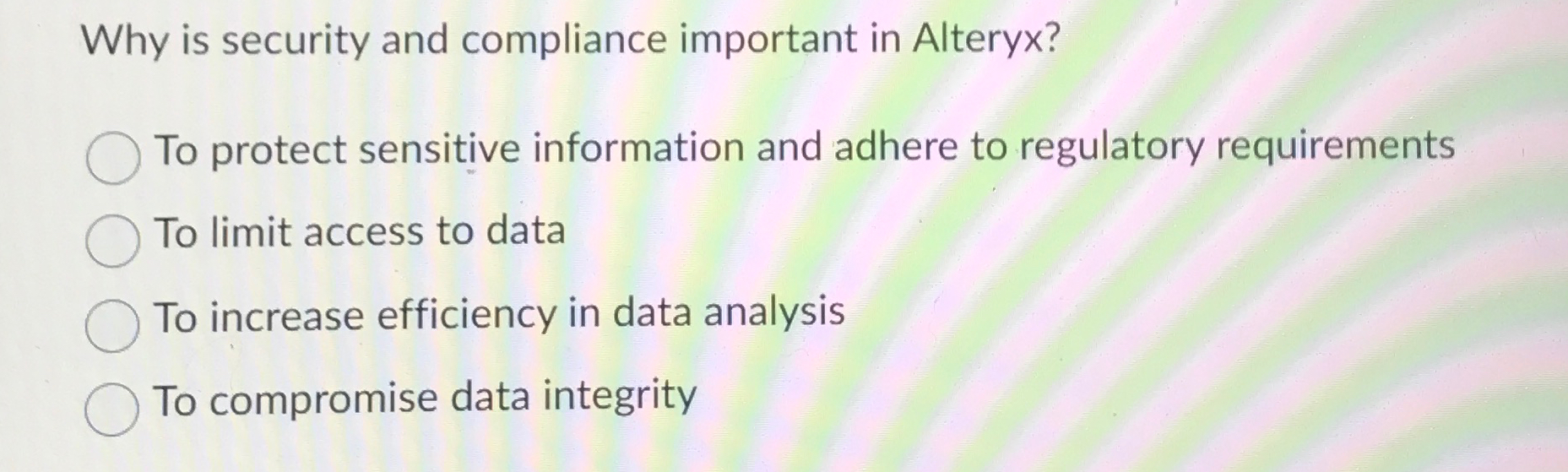 Solved Why is security and compliance important in | Chegg.com