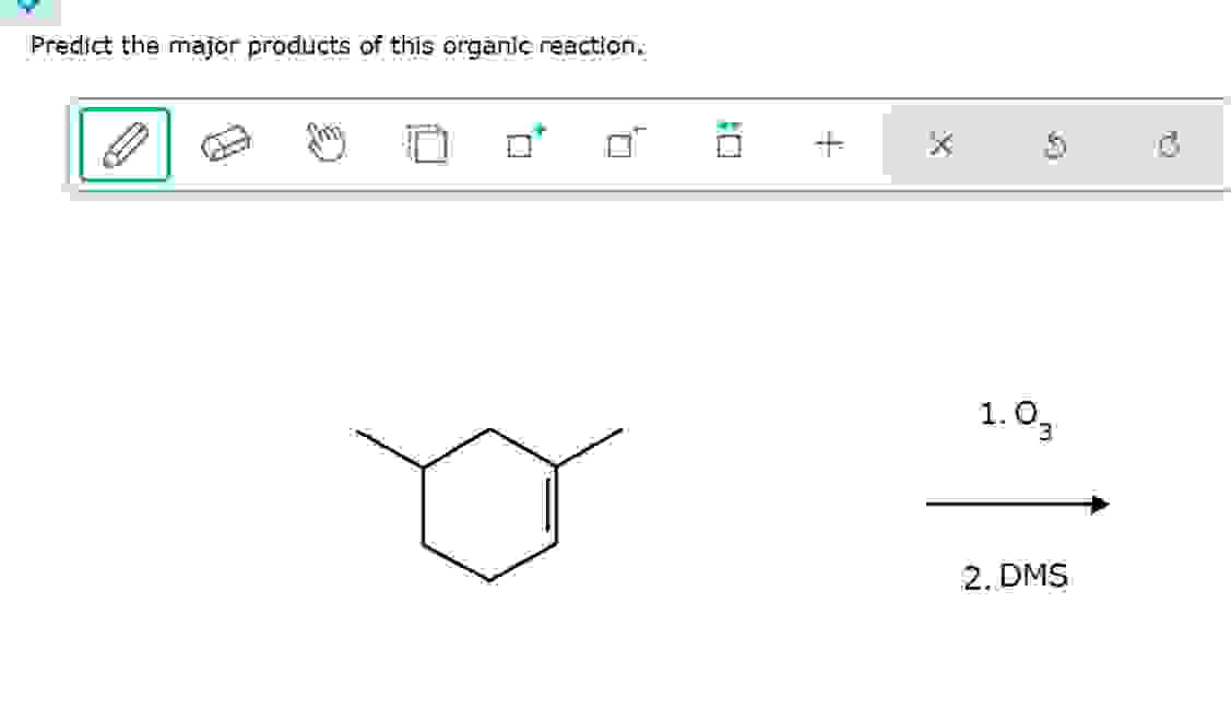 Solved Predict the major products of this organic reaction. | Chegg.com