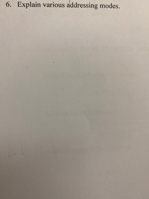 Solved 5. Compare the microprocessor and microcontroller | Chegg.com