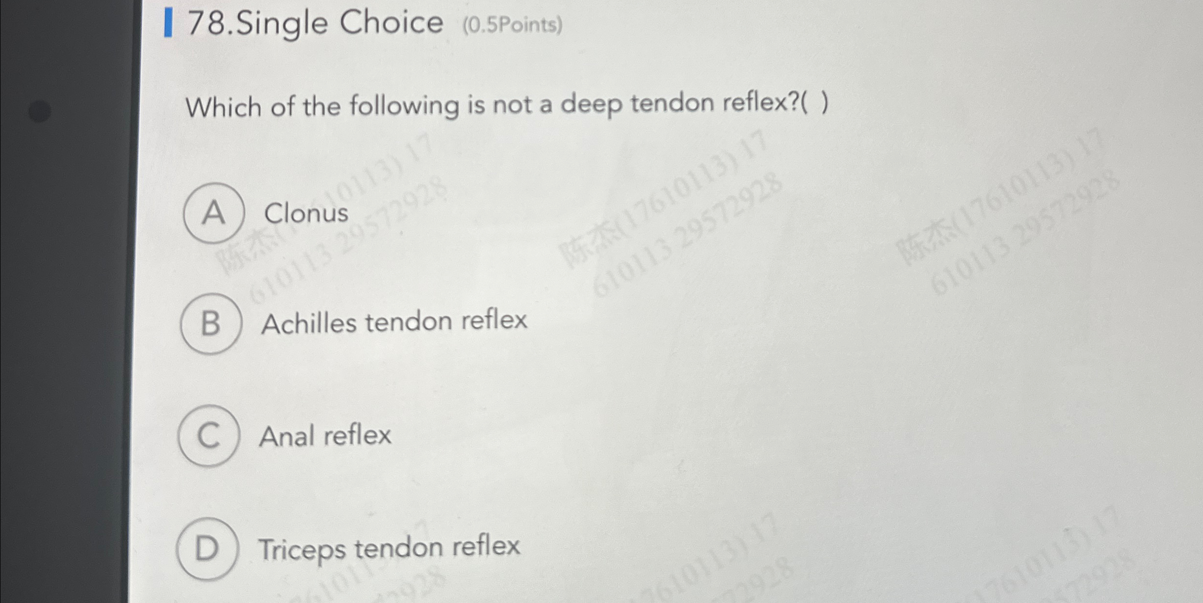 Solved Single Choice(0.5Points)Which of the following is not | Chegg.com