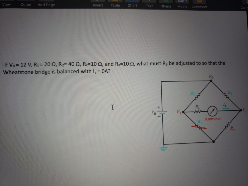 Solved View Zoom Add Page Insert Table Chart Text Shape | Chegg.com