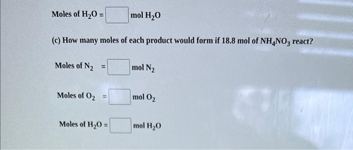 Solved Be sure to answer all parts. The balanced equation | Chegg.com