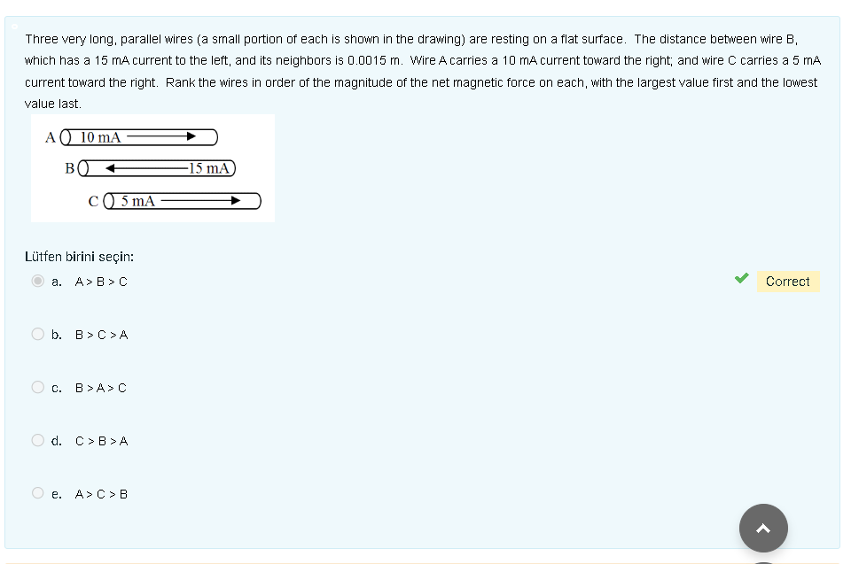 Solved thanks for answer Three very long, parallel wires (a | Chegg.com