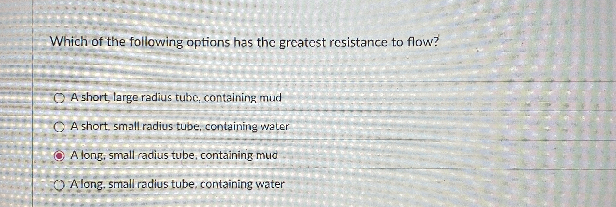 Solved Which of the following options has the greatest | Chegg.com