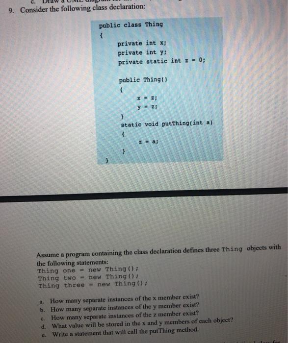 Solved 2 Write A Statement That Creates And Initializes A