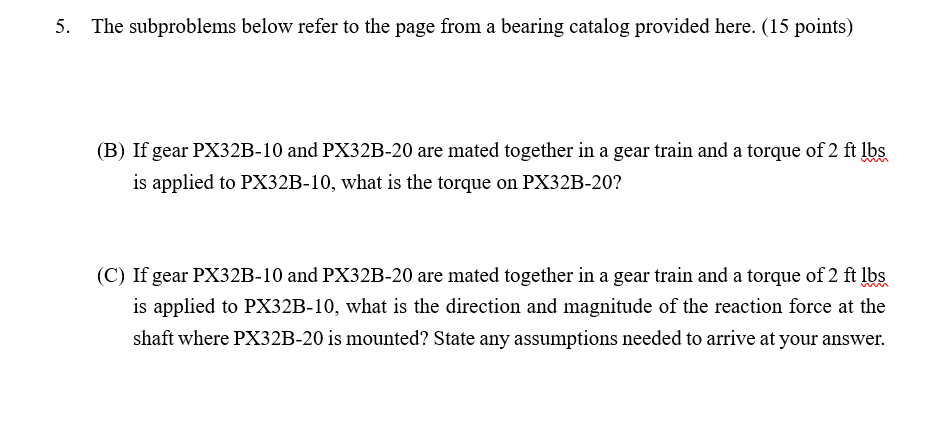 Solved 5. The subproblems below refer to the page from a | Chegg.com