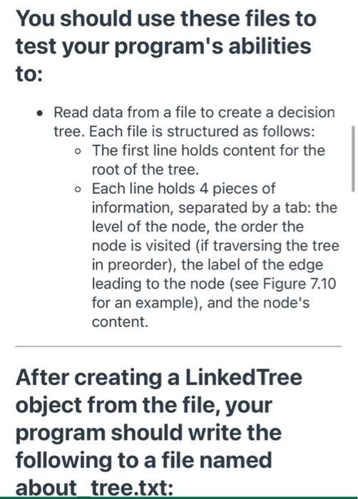 Solved In this project, you will create a program to | Chegg.com