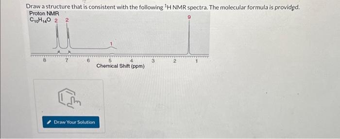 Solved Draw a structure that is consistent with the | Chegg.com