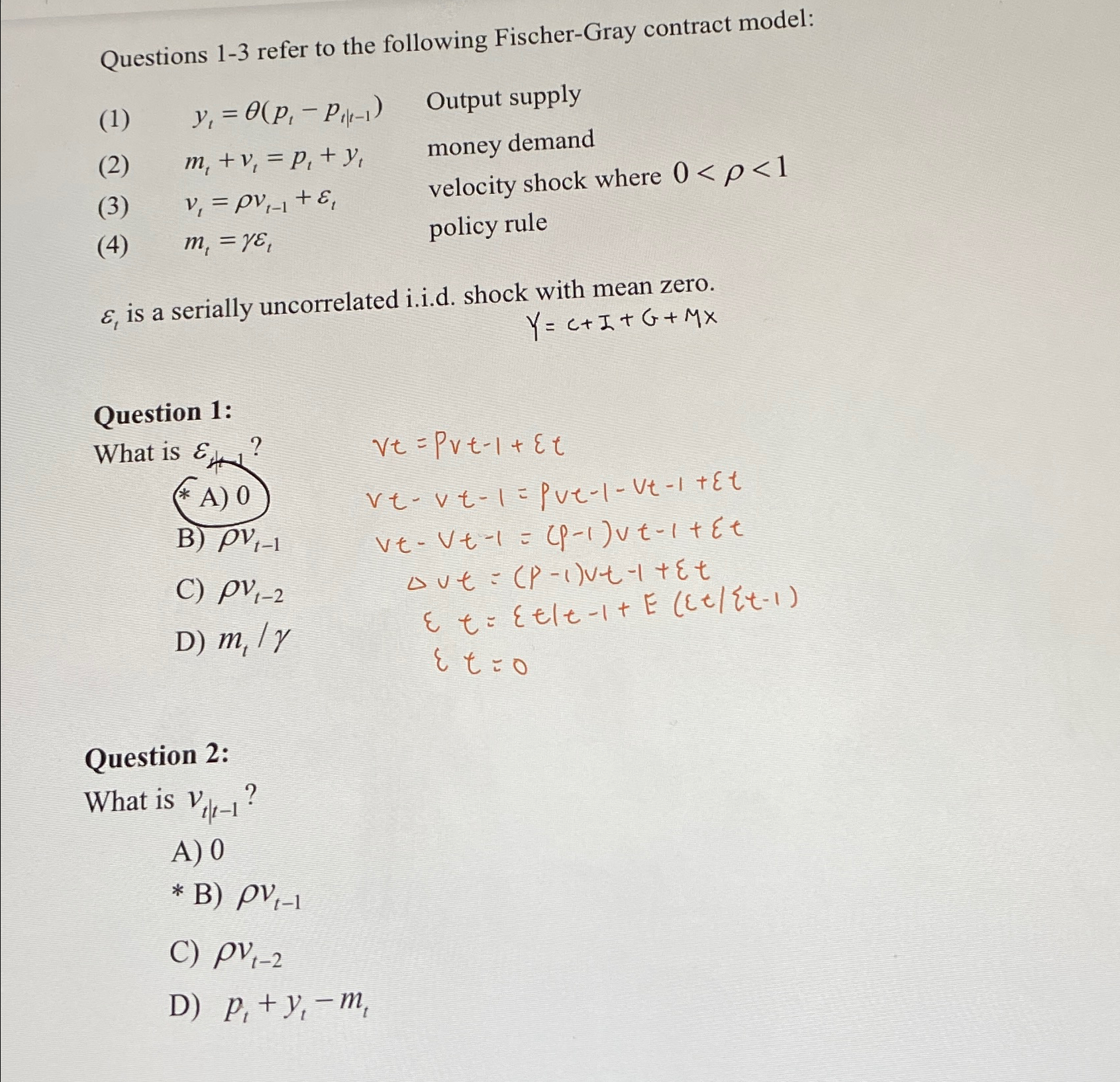 Solved Questions 1-3 ﻿refer to the following Fischer-Gray | Chegg.com