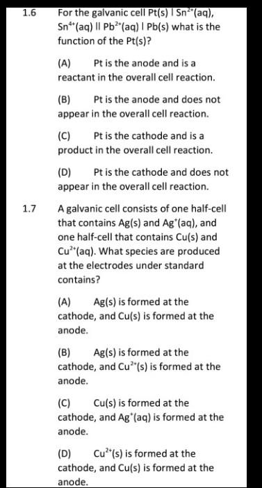 Solved 1.1 What is the pH of a 0.020 M Ba(OH)2 solution? (A) | Chegg.com
