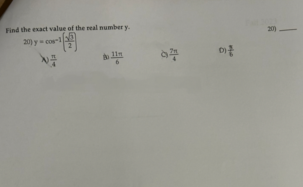 Solved Help me solve this with work shown Find the exact | Chegg.com