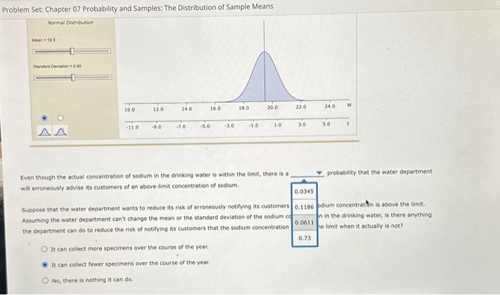 Solved Problem Set: Chapter 07 Probability and Samples: The | Chegg.com