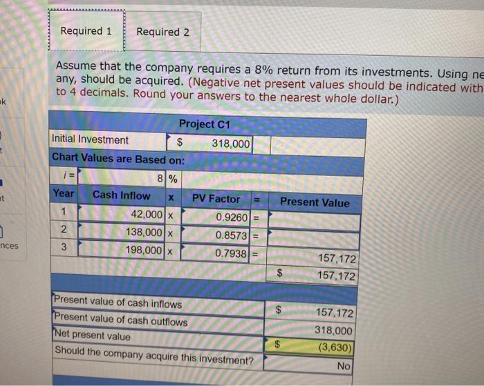 Solved Exercise 24-14 Computing and interpreting net present | Chegg.com