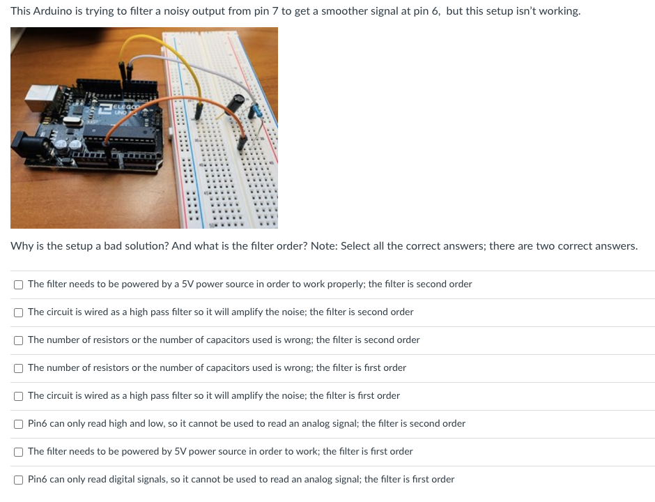 Solved Why is the setup a bad solution? And what is the | Chegg.com