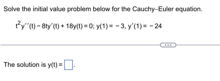Solved Use variation of parameters to find a general | Chegg.com