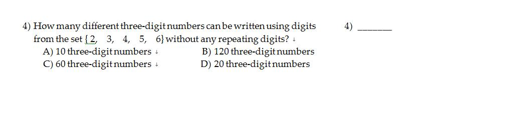 Solved How many different three-digit numbers can be written | Chegg.com