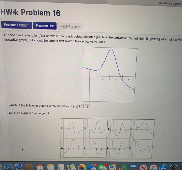 Solved WeBWorK: Math05 HW4: Problem 16 Problem List Previous | Chegg.com