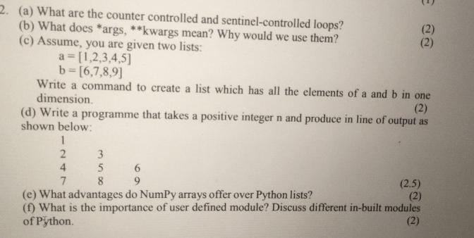 Solved (a) ﻿What are the counter controlled and | Chegg.com