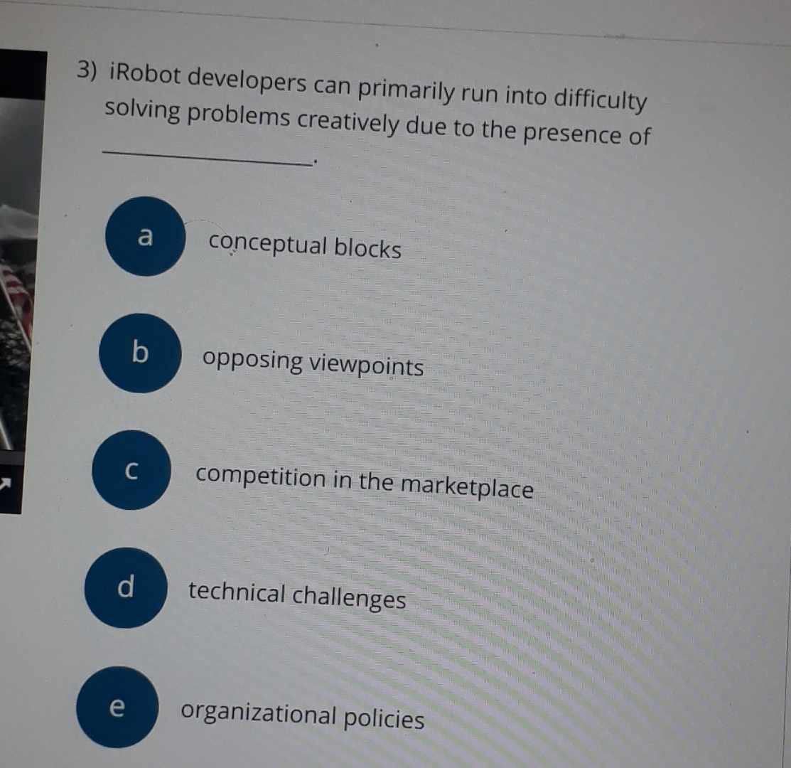 Solved iRobot developers can primarily run into difficulty | Chegg.com