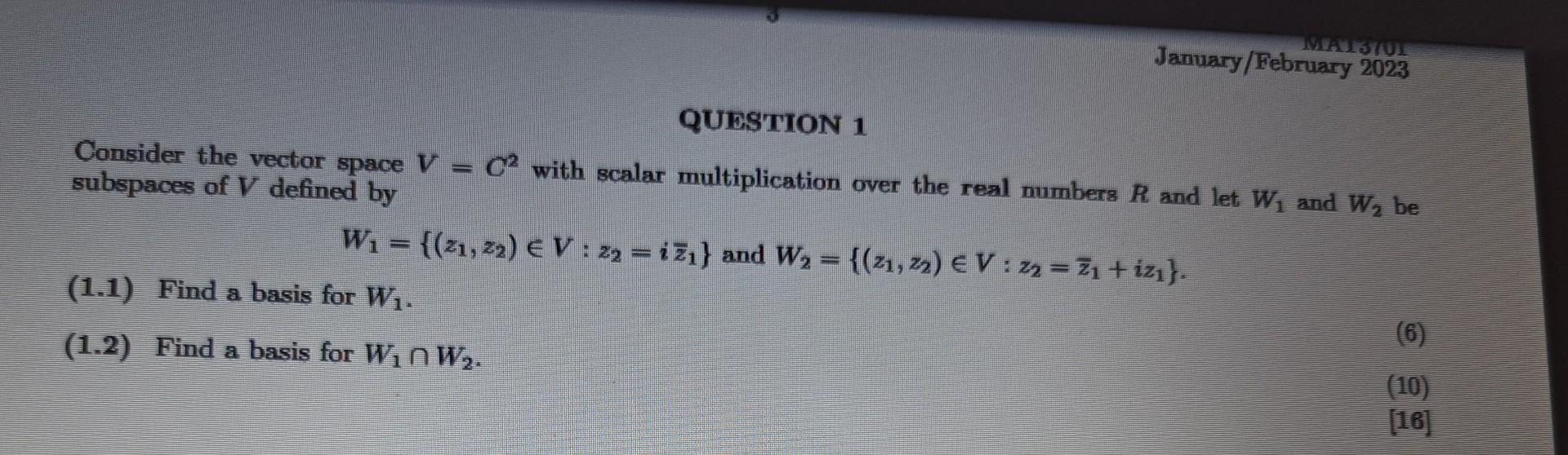 Solved Consider the vector space V=C2 with scalar | Chegg.com