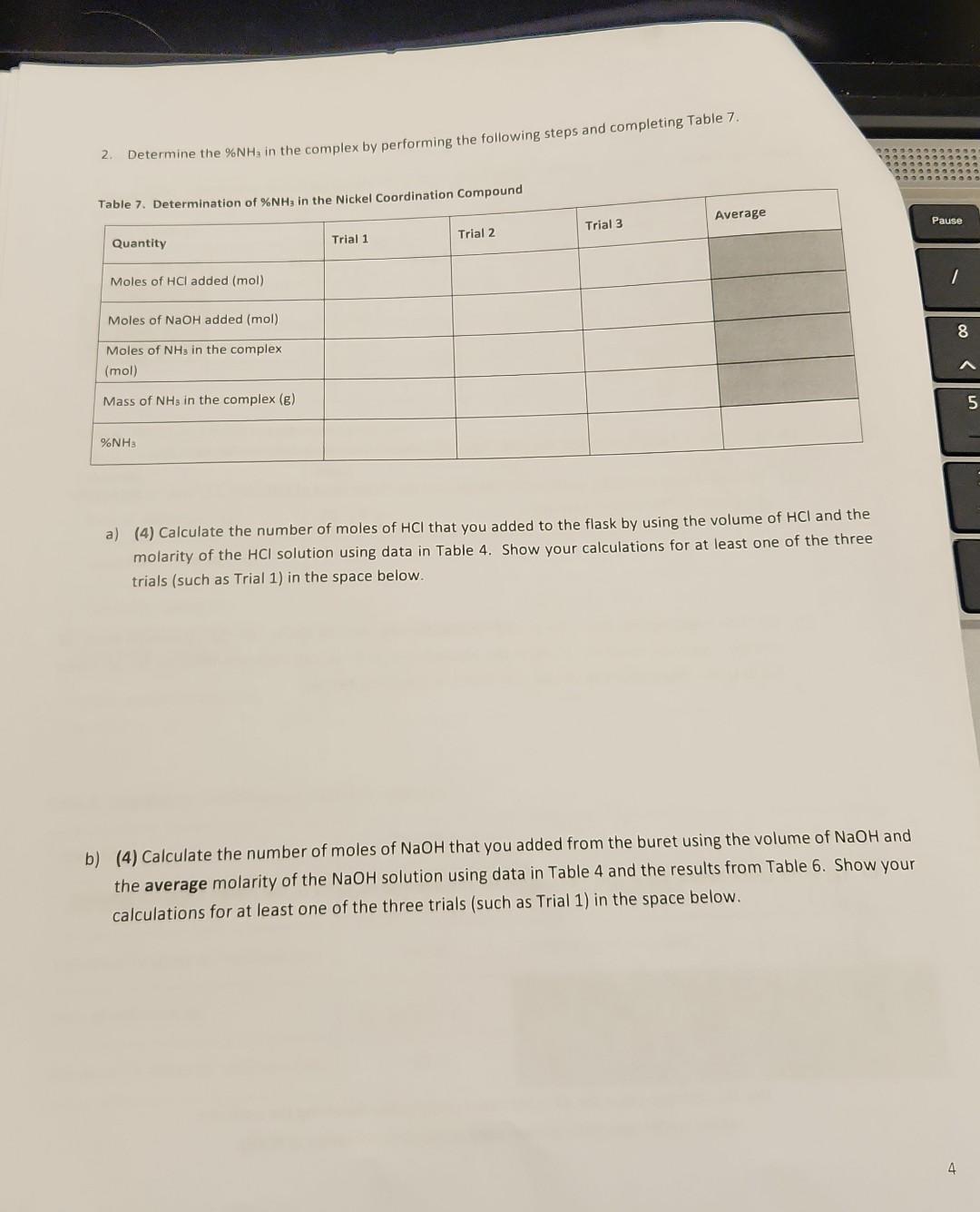 Solved Pay attention to significant figures and label all | Chegg.com