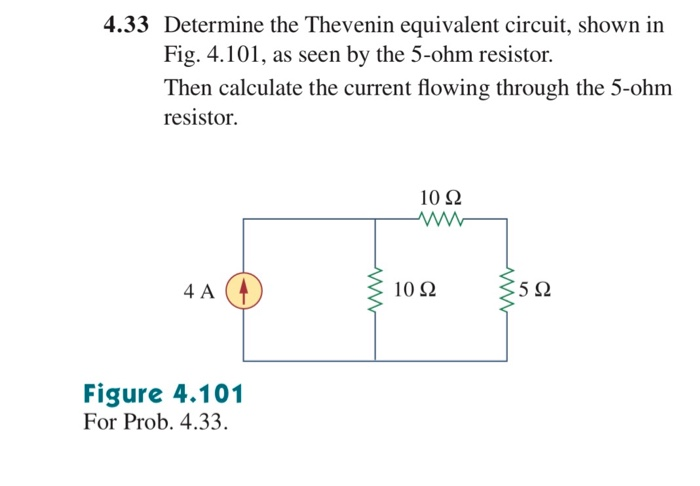 Solved 4.33 Determine the Thevenin equivalent circuit, shown | Chegg.com Solved 4.33 Determine the Thevenin equivalent circuit, shown | Chegg.com
