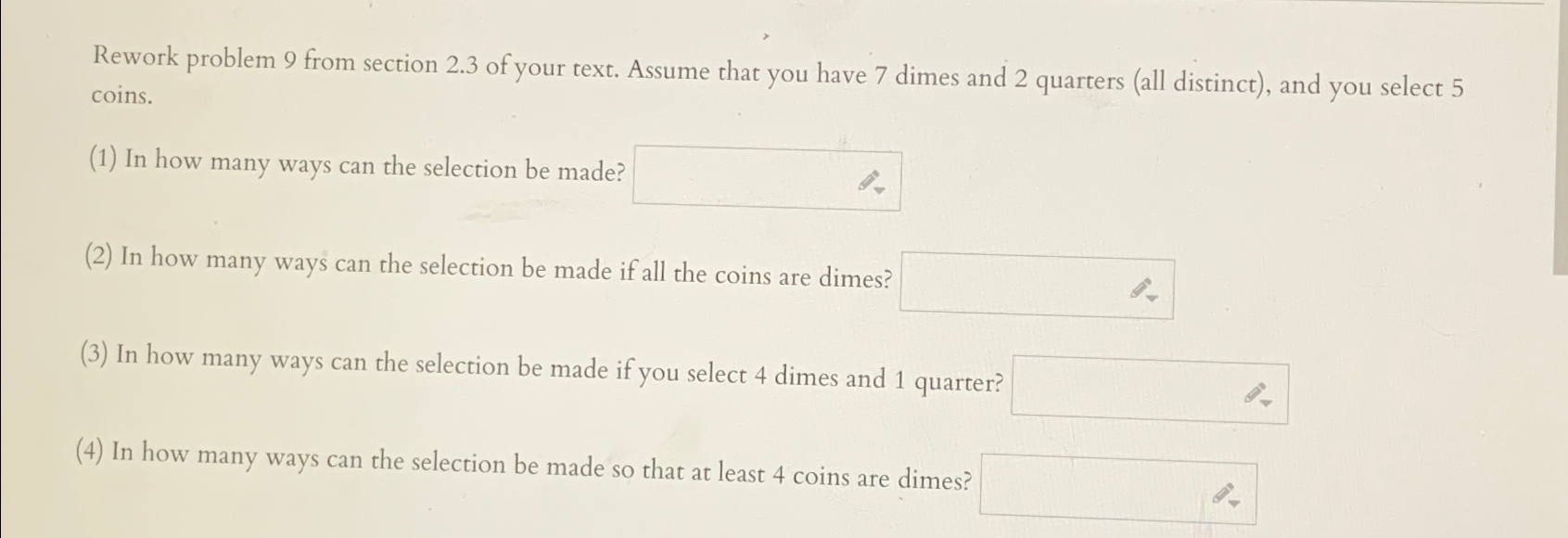 Solved Rework problem 9 ﻿from section 2.3 ﻿of your text. | Chegg.com