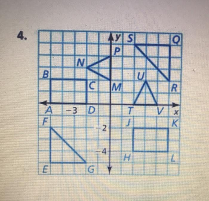 Solved In Exercises 3 and 4, identify any congruent figures | Chegg.com