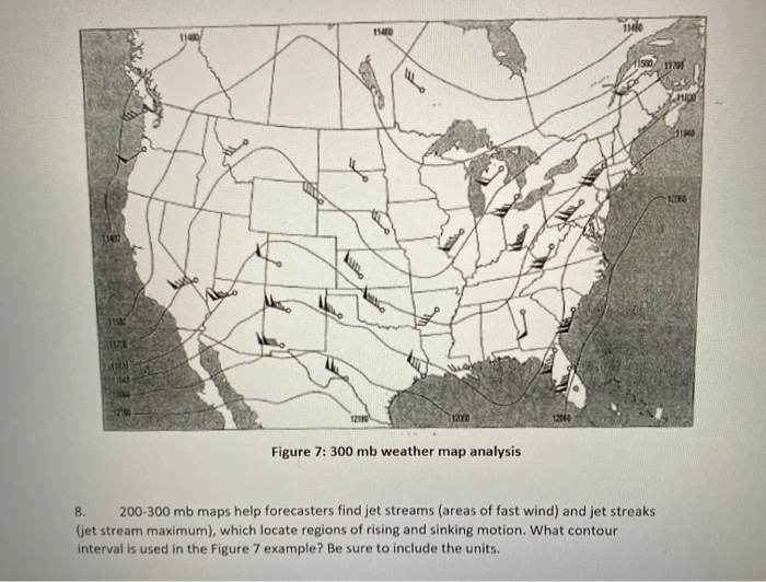Weather Map Analysis Lab Answer Key - United States Map