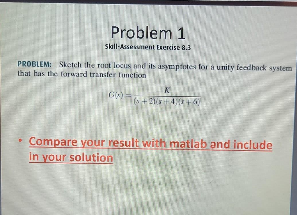 Solved Problem 1 Skill-Assessment Exercise 8.3 PROBLEM: | Chegg.com