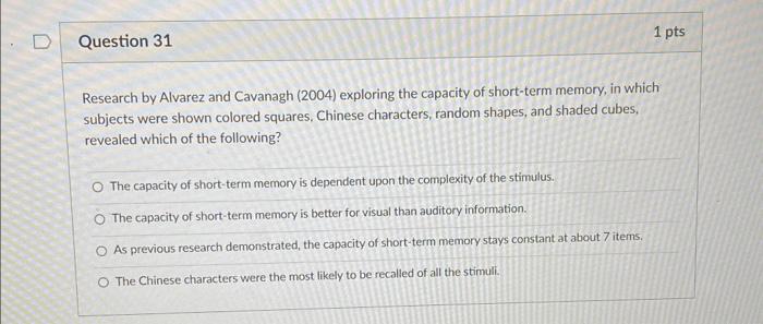 Solved Which of the following describes the findings from | Chegg.com