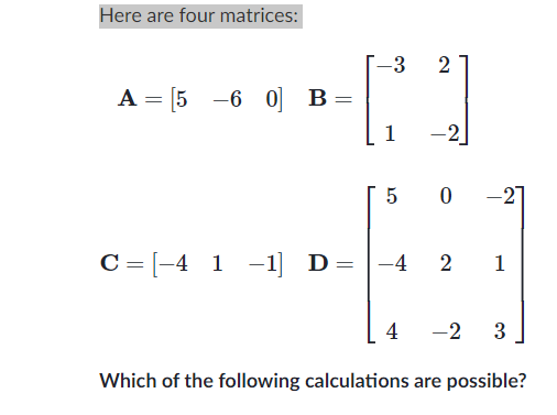 Solved Here are four | Chegg.com