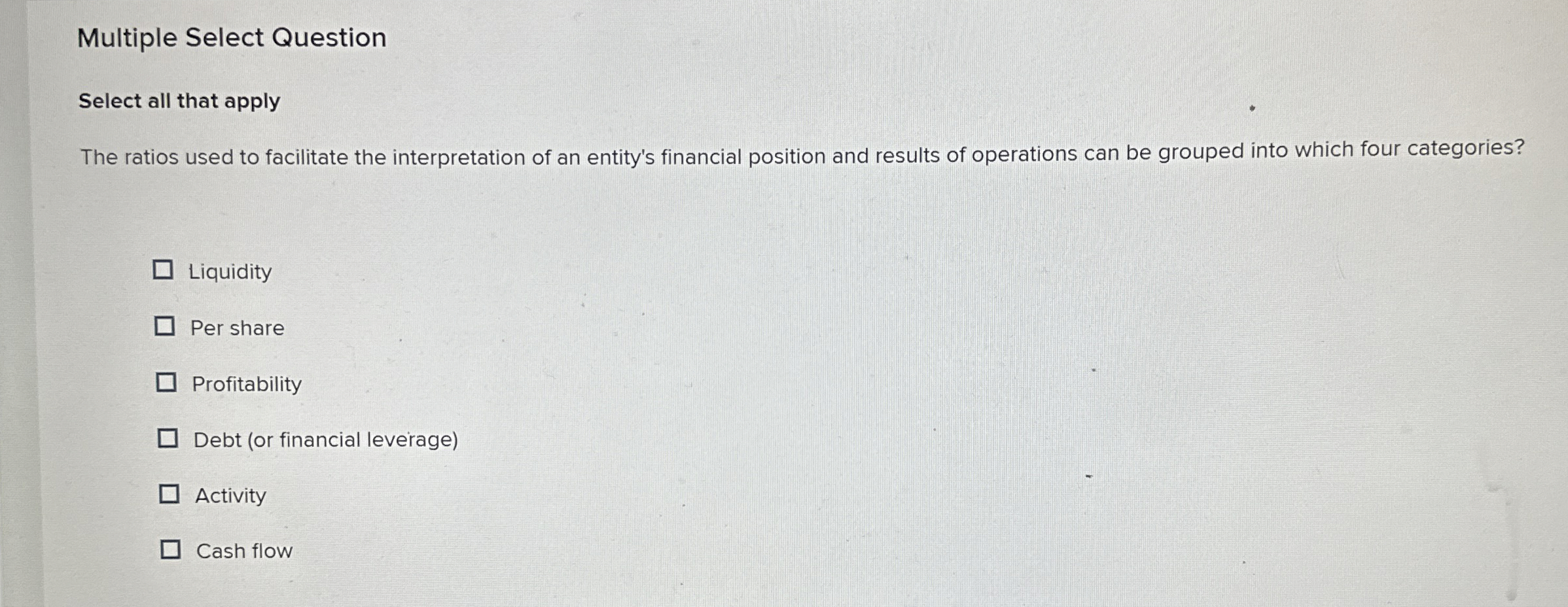 Solved Multiple Select QuestionSelect all that applyThe | Chegg.com