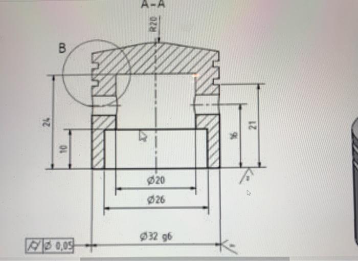 Solved B15 11 Above is an actual industrial drawing of a 6 | Chegg.com