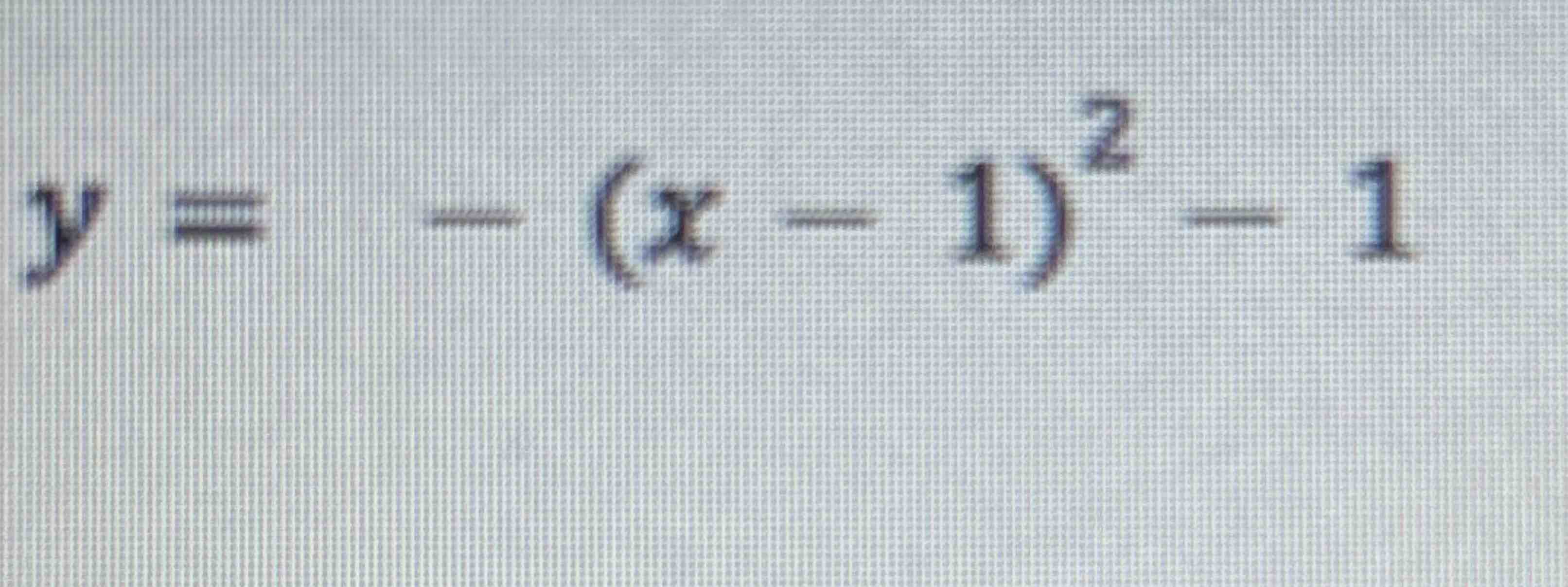 Solved convert the following quadratics in ﻿vertex form to | Chegg.com