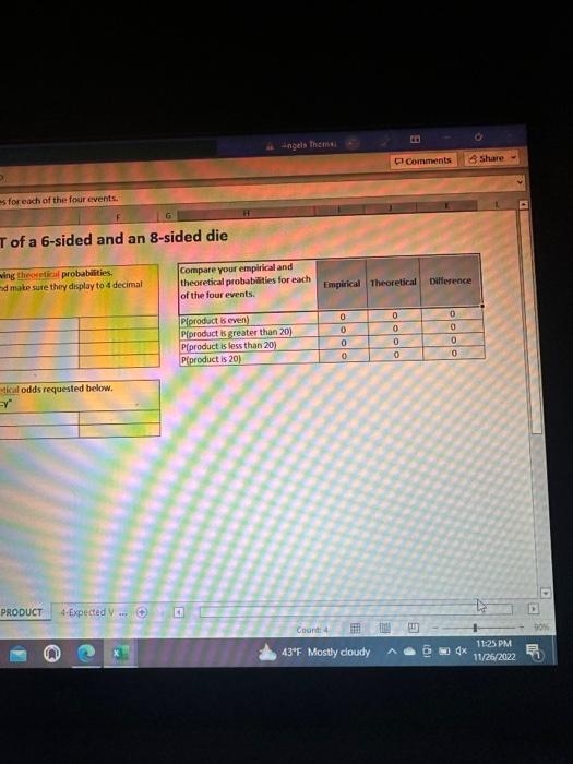 Solved art 1: Collecting Data Miss. Klein has collected the | Chegg.com
