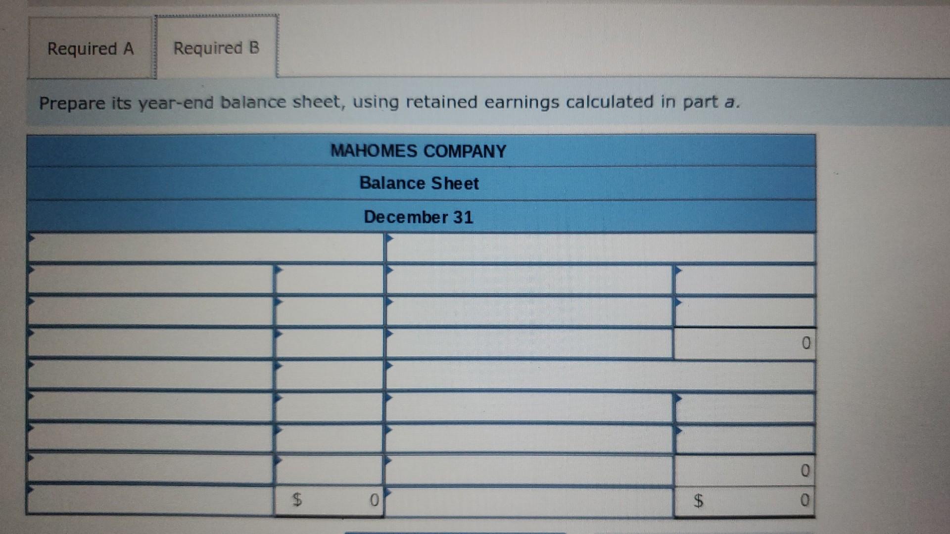 Solved (a) Prepare its year-end statement of retained | Chegg.com