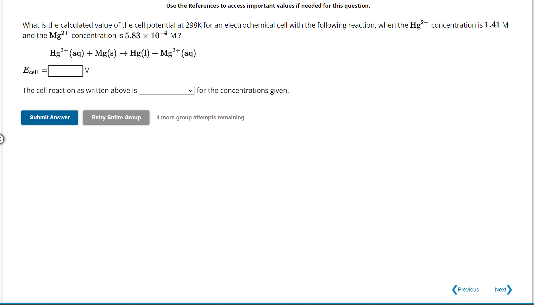Solved Use the References to access important values if | Chegg.com