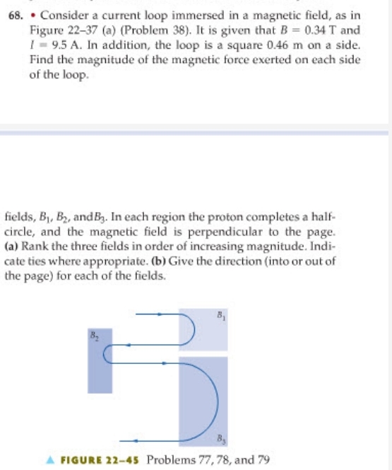 Solved Consider a current loop immersed in a magnetic field, | Chegg.com