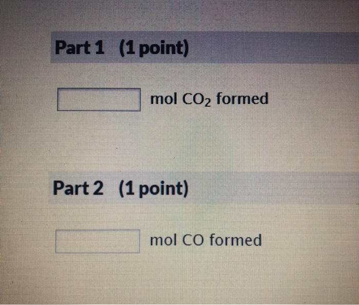 Solved A mixture of 0.153 moles of C is reacted with 0.117 | Chegg.com