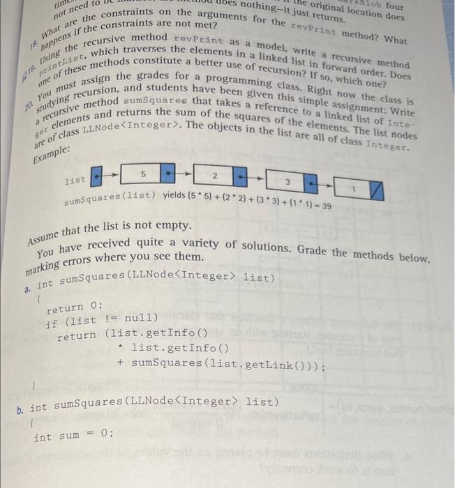 Solved sing the recursive method revprint as a model, write | Chegg.com