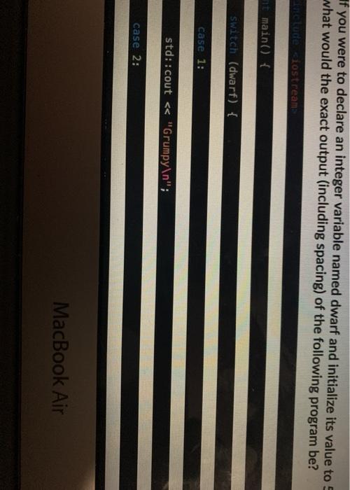 Solved If you were to declare an integer variable named | Chegg.com